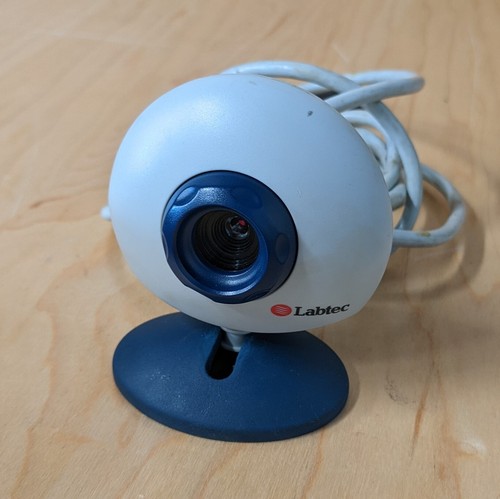 Genuine Labtec (V-UH13) Desktop Computer USB Wired Webcam Camera ...