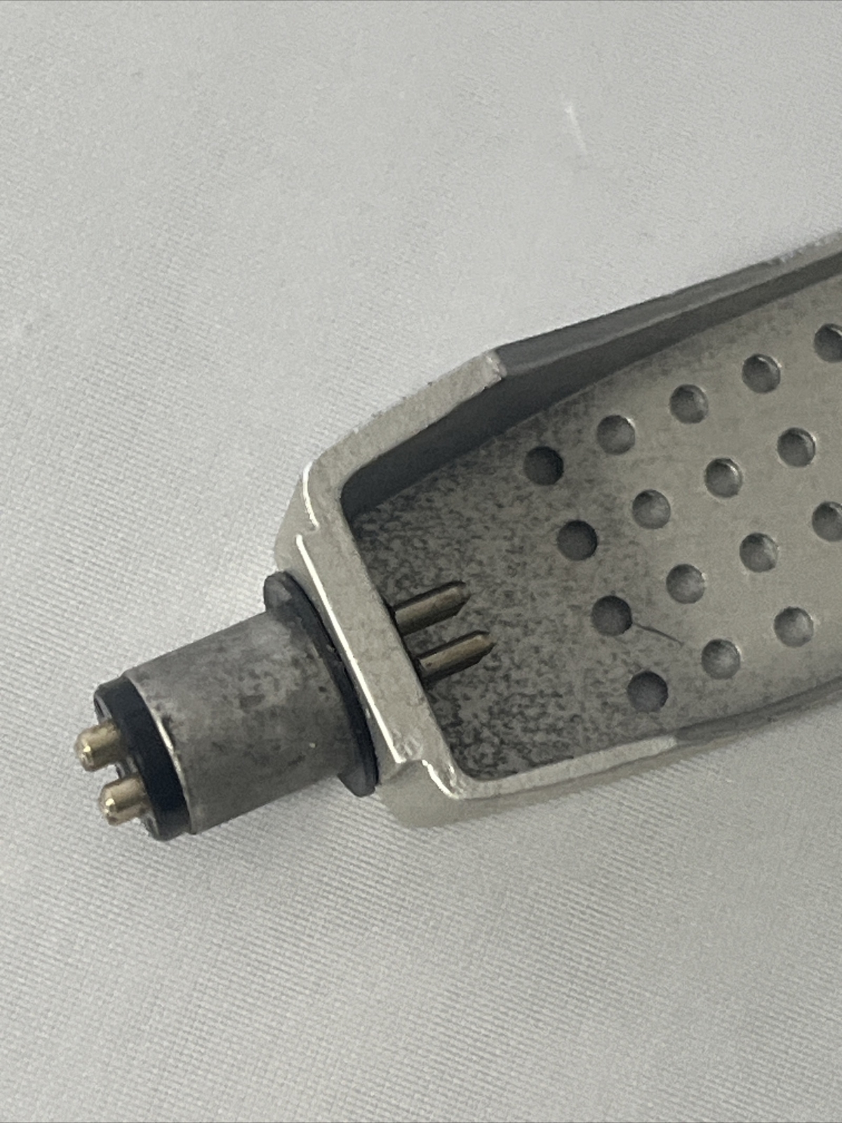 Silver Headshell, AT cartridge, stylus for Garrard GT20, GT35P, DD75 ...