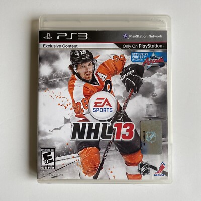 NHL 13 Hockey (Sony PlayStation 3, 2012) PS3 complete CIB video game ...