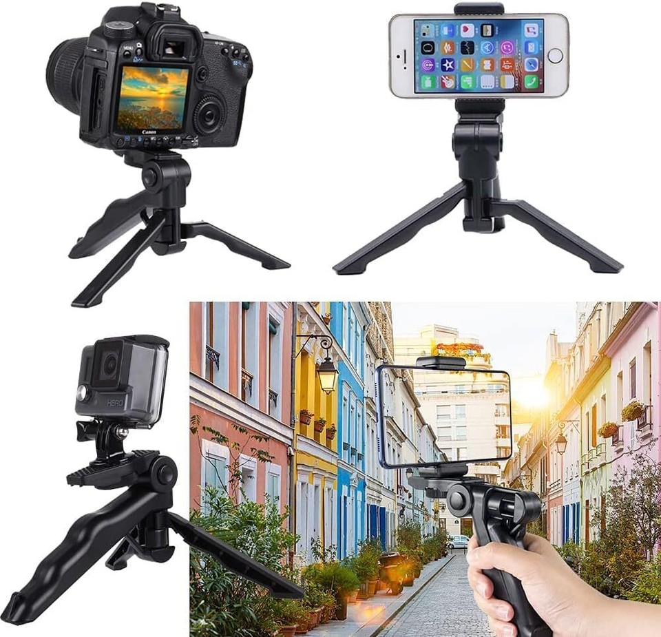 Pistol Grip Tripod for DSLR SLR Most Point-Shoot Cameras Camcorders | eBay