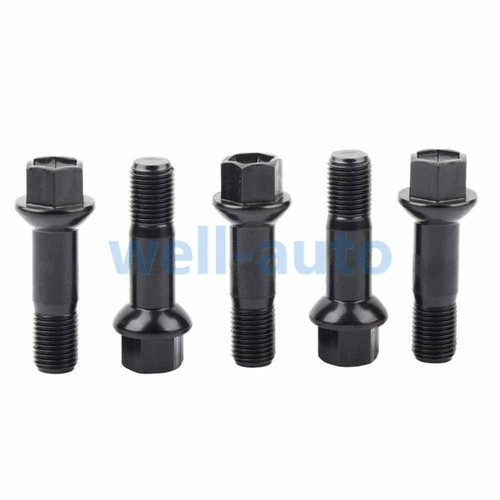 5X Wheel Lug Bolts Nuts 0009907607 For Benz S400L S500 GLC 200 GLC 300 ...
