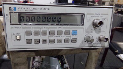 Hewlett Packard Model: 5386A Frequency Counter | eBay