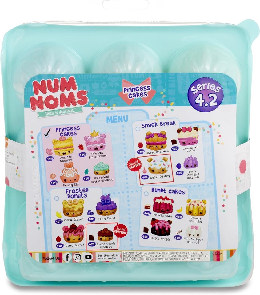 Num Noms Series 4.2 Princess Cakes Starter Pack | eBay