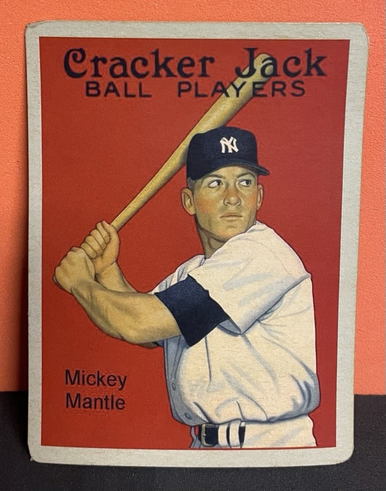 MICKEY MANTLE - YANKEES - AGED CRACKER 2021 JACK CARD | eBay