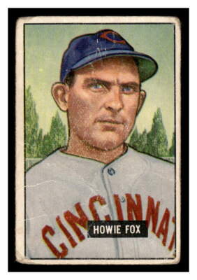 1951 Bowman Baseball #180 Howie Fox 127E-04 | eBay