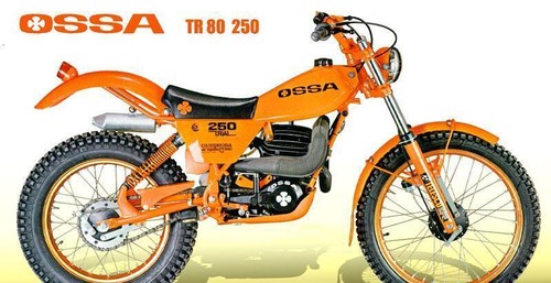 OSSA TR 80 EXHAUST MID SECTION NEW PART OSSA TR80 250cc OSSA TRIAL ...