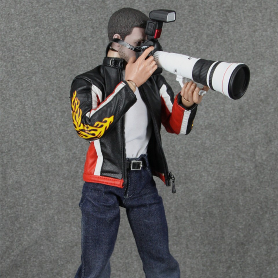 12inch Action Figure Accessories 1/6 Scale DSLR Digital Camera Set for ...