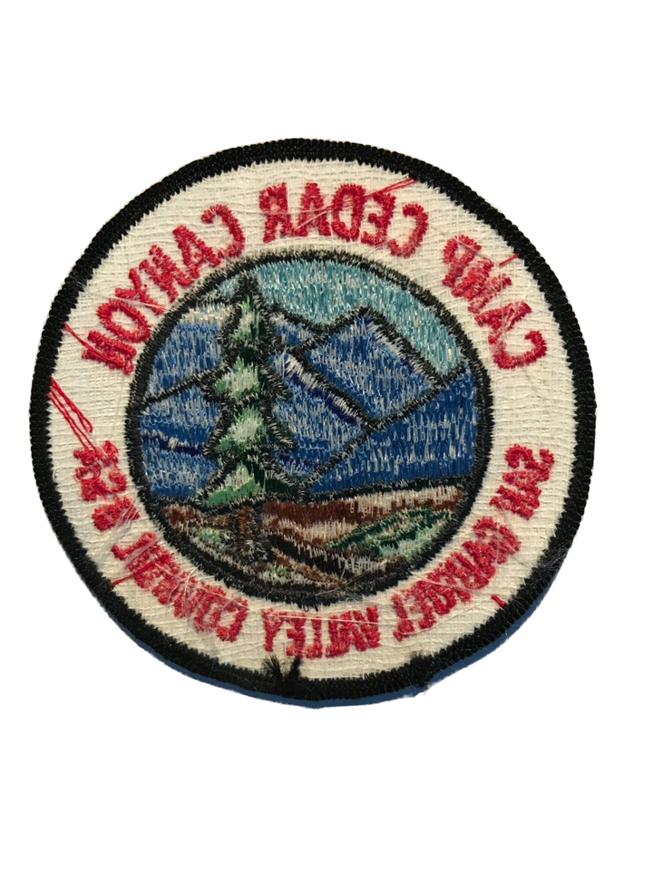 Camp Cedar Canyon Boy Scout Patch San Gabriel Valley Council BSA | eBay