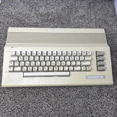 Commodore 64c Computer Only Tested Vintage Computer READ NO SOUND | eBay
