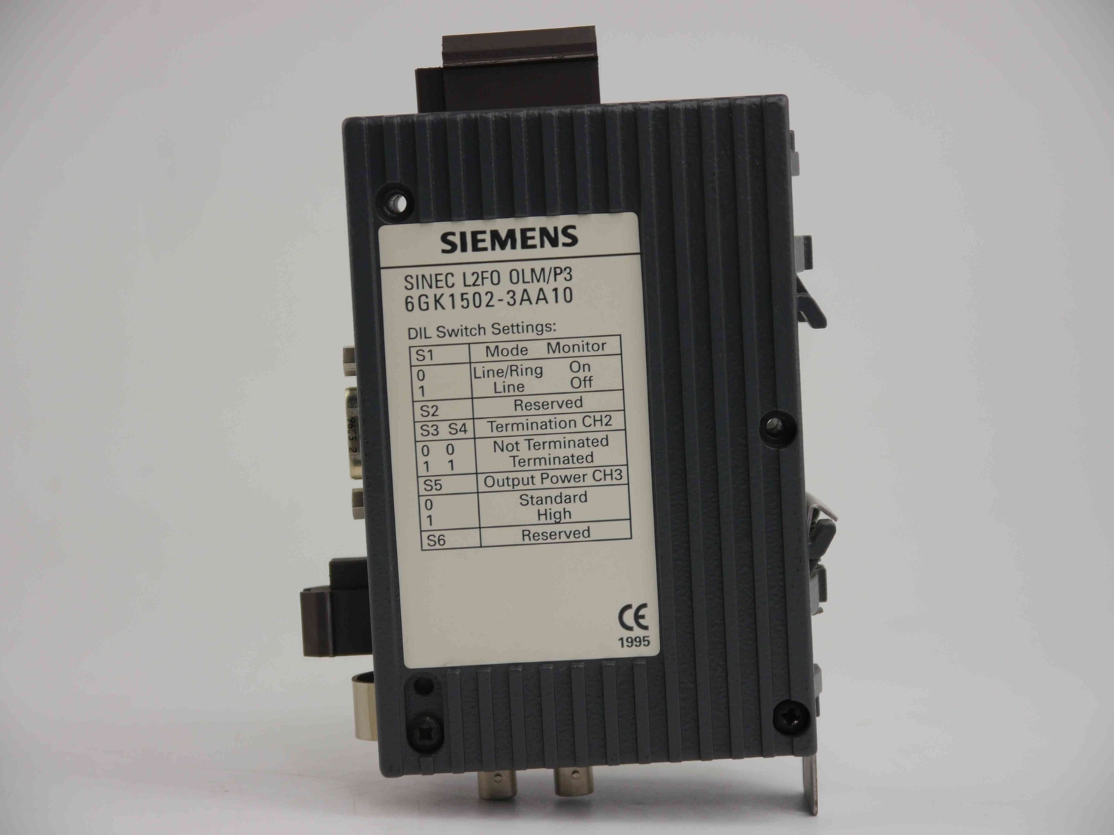 Siemens SINEC L2fo Olm/p3 6gk1502-3aa10 for sale online | eBay