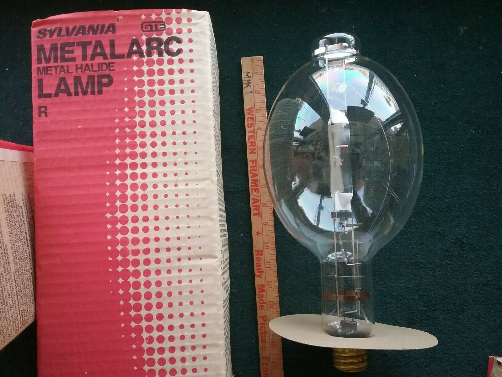 6 Sylvania GTE 1000watt Metalarc MH Lamp grow light M47 Ballast USA ...