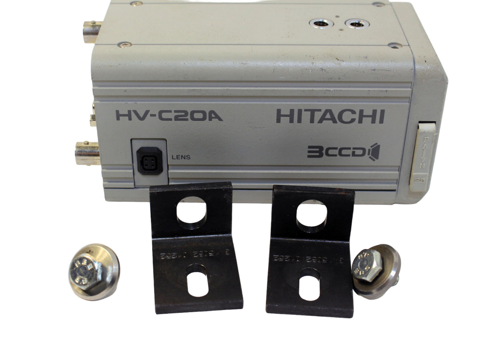 Hitachi HV-C20A 3CCD Color Inspection Camera Model HV-C20AMP w/2 ...