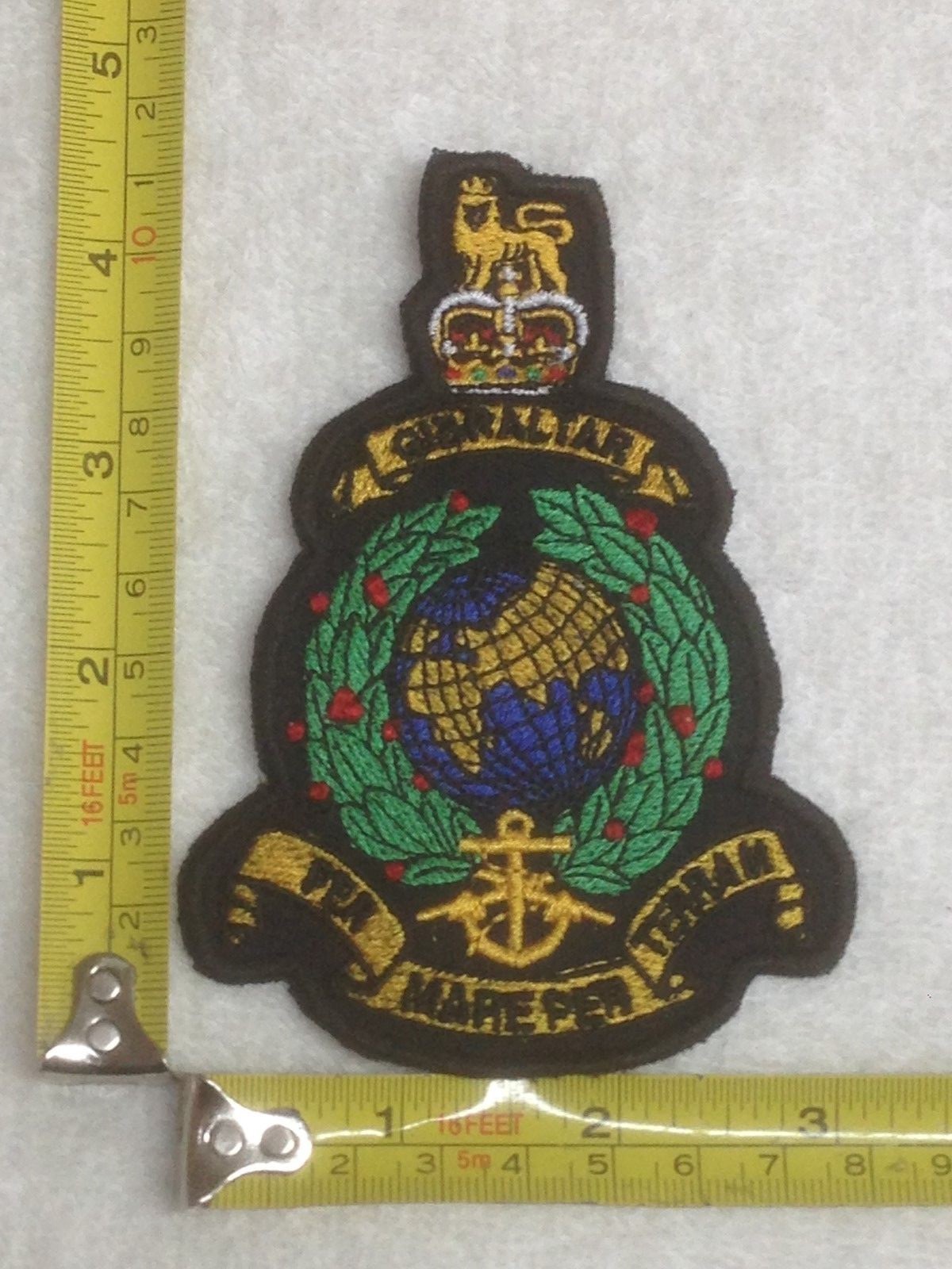 Royal Marines Commando - Embroidered Patch / Badge - Sew On Breast ...