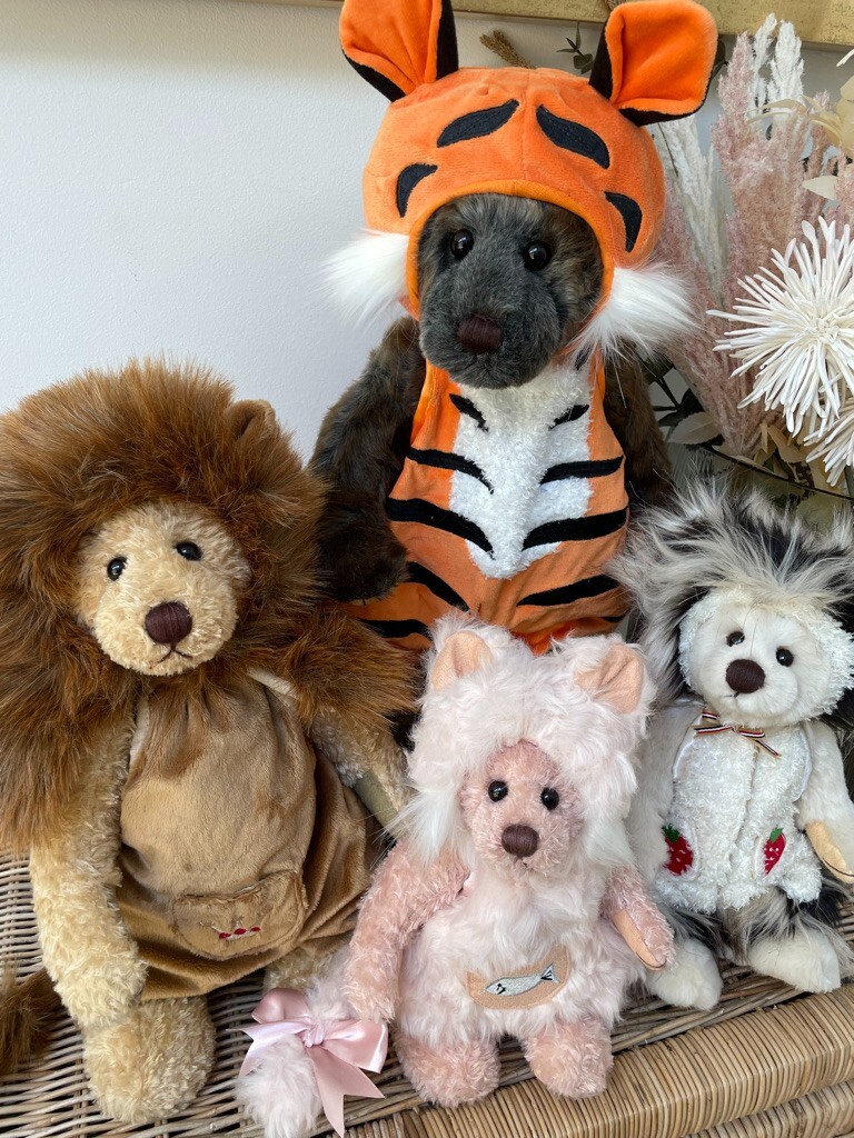 Cat Nap 10 Plush 25cm Teddy Bear Charlie Bears Sleepover II Series ...