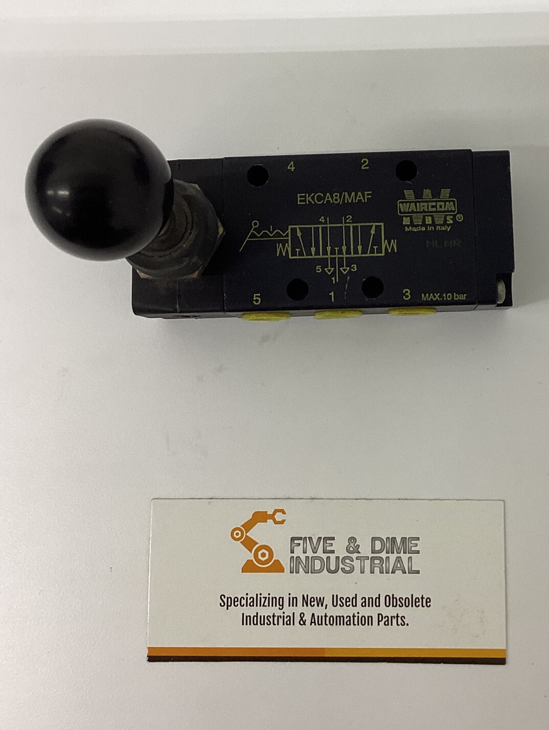 Waircom EKCA8/MAF 5/3 Open Center Manual Valve G1/8'' Ports | eBay