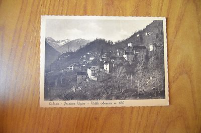 Postkarte Calasca Fraktion Vigino Valle Anzasca Verschickt 1954 ...