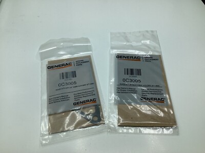 (QTY 2) GENERAC GENUINE REPLACEMENT PARTS 0C3005 BREATHER COVER GASKET ...