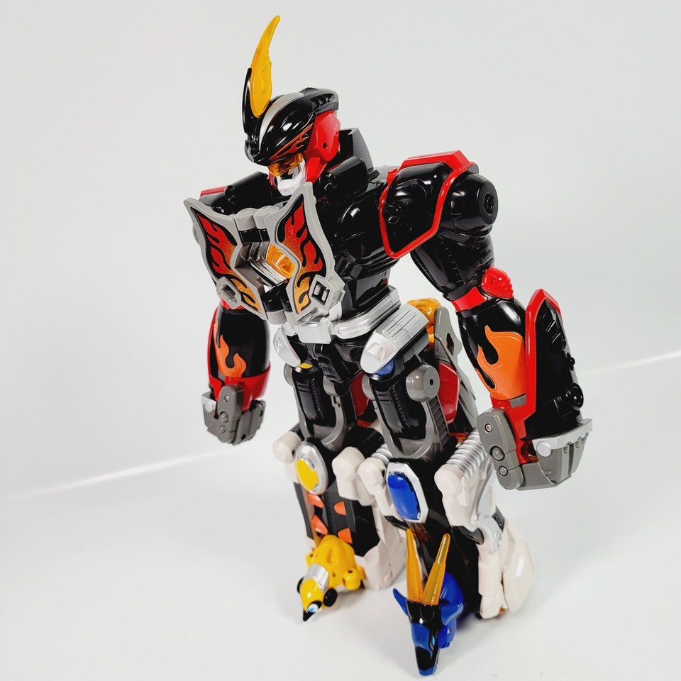 Power Rangers Jungle Fury Gekiranger DX Geki Fire Megazord BANDAI ...