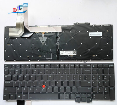 For Lenovo Thinkpad T16 Gen 1 P16S Gen 1 L15 Gen 3 US Keyboard Backlit ...