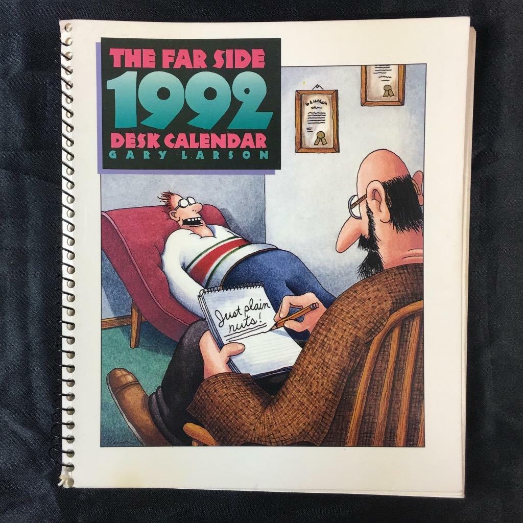 THE FAR SIDE 1992 DESK CALENDAR, Garry Larson | eBay