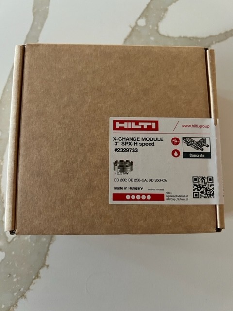 Hilti X-Change Module 3” SPX-H Speed 2329733 | eBay
