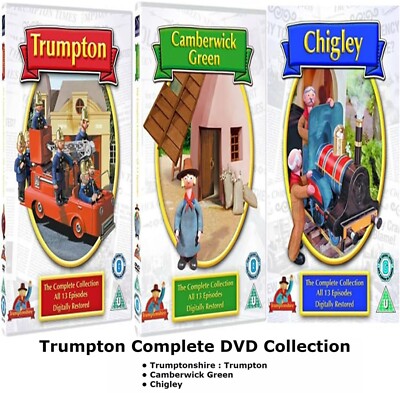 Trumpton Complete Series DVD Trumptonshire Chigley Camberwick Green ...