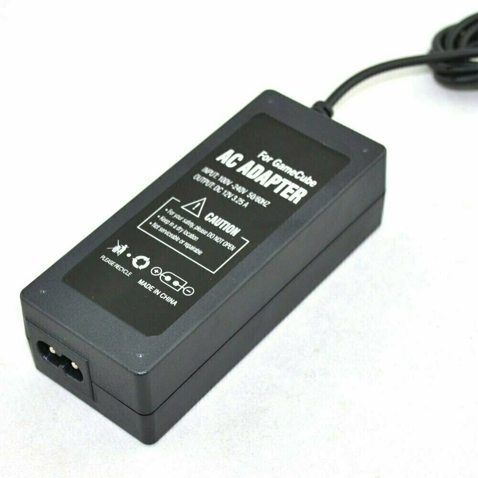 Replacement Nintendo Gamecube AC Adapter Power Supply Video Game ...