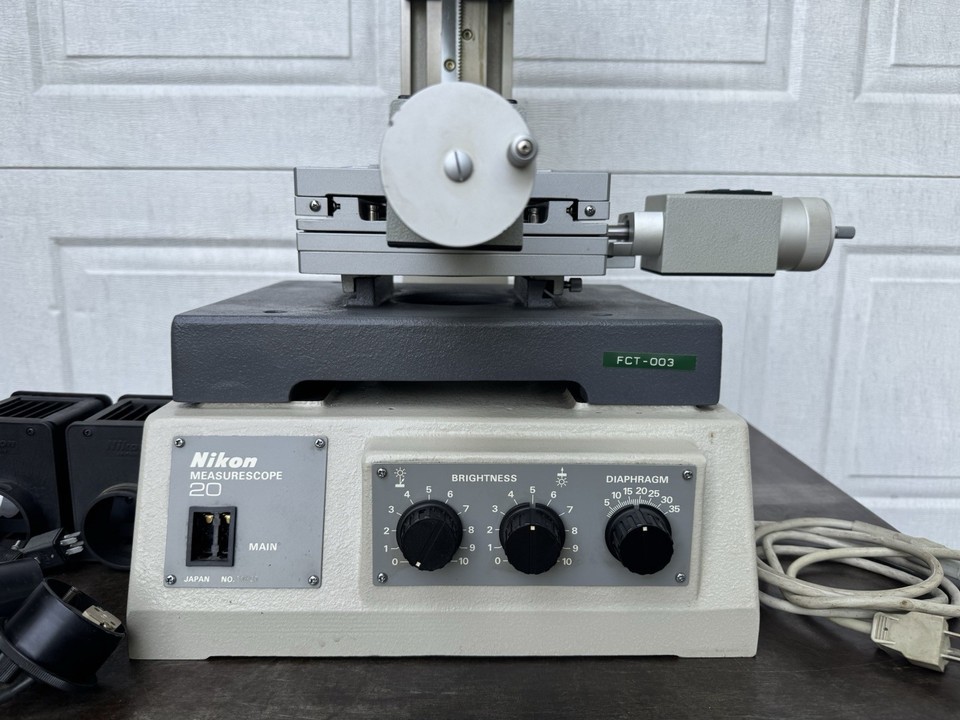 Nikon Measurescope 20 Laboratory/Toolmakers Microscope - Mitutoyo | eBay