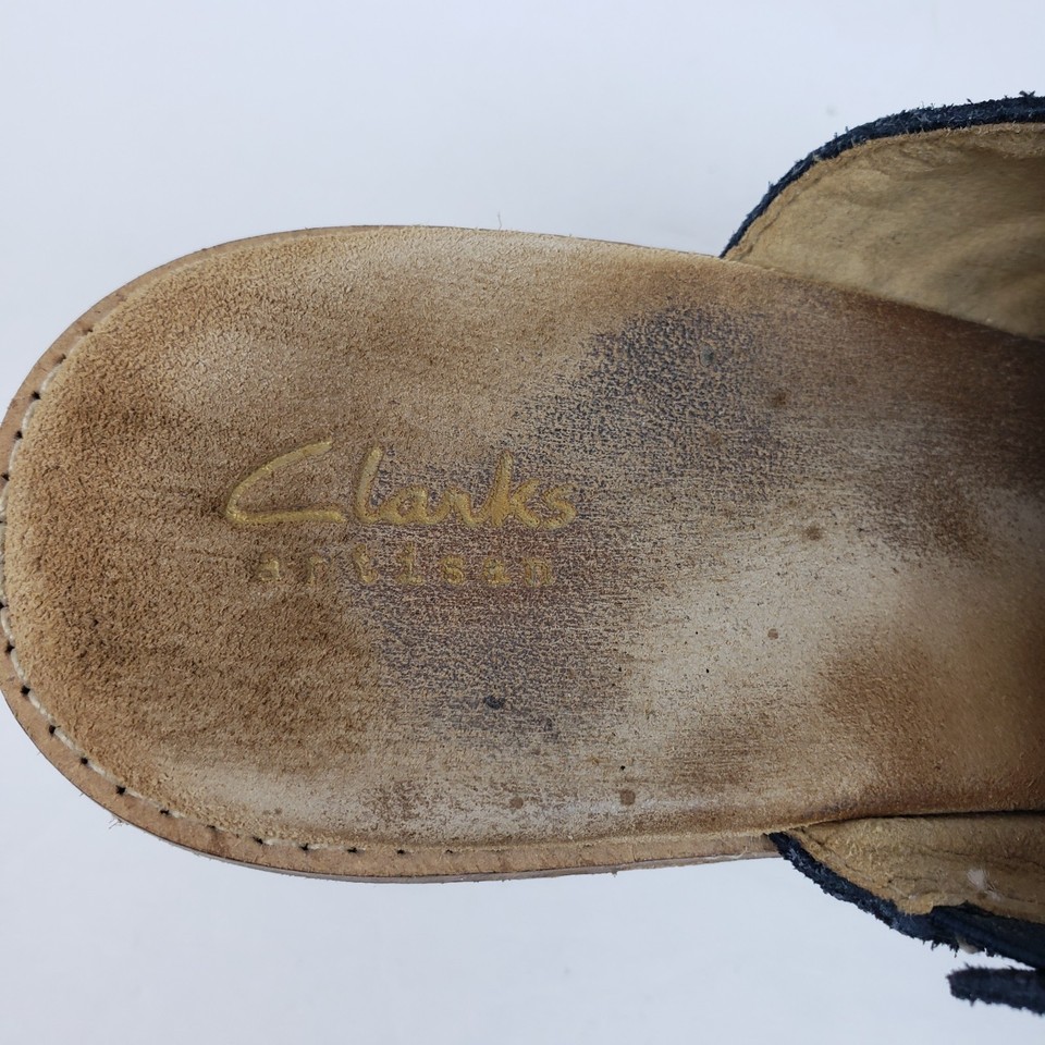 Clarks Artisan Aisley Lily Womens Size 8 W Brown Suede Platform Wedge ...