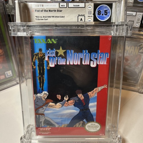 Fist of the North Star (Nintendo, 1987) NES Factory sealed! WATA 8.5 A ...