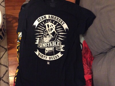 Wwe Dean Ambrose Shirt Large L The Shield Monday Night Raw | eBay
