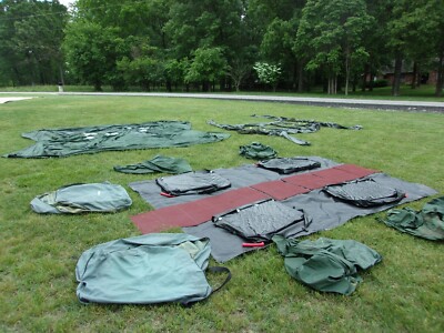 MILITARY SURPLUS GENERAL LIGHT WEIGHT FIELD SHOWER SYSTEMS CAMP HUNT US ...
