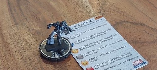 AP02 Marvel Comics HeroClix War Machine 200 With Card 2009 Collectible ...