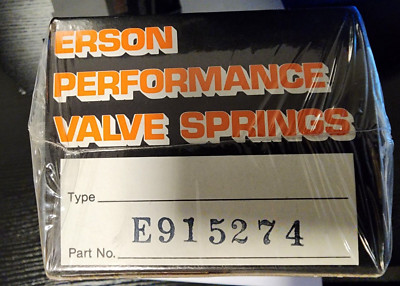 Erson Performance Valve Springs Heat Set E915274 NIB 2300cc | eBay