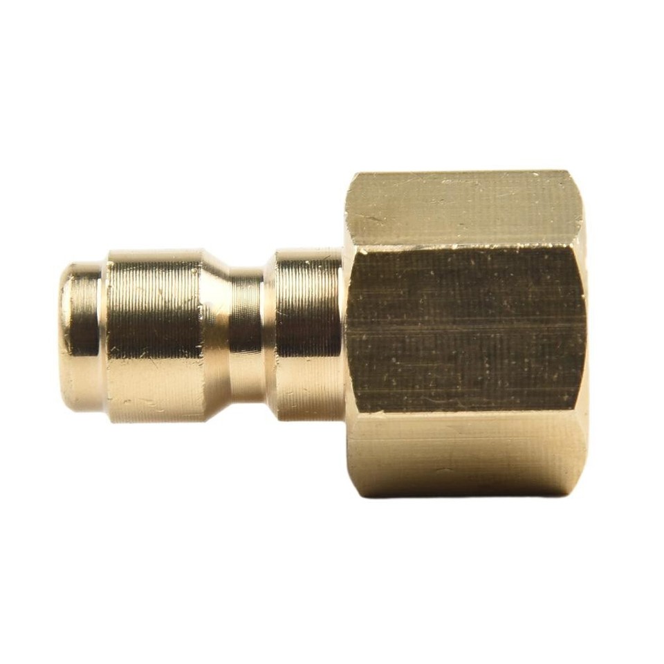 Quick Adapter for High Pressure Washer & Hose 14 Inch Length Gold Color ...