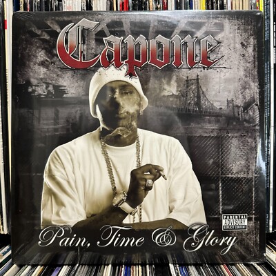 CAPONE - PAIN, TIME, & GLORY (VINYL 2LP) 2005 RARE!! CNN / FASTLIFE FSL ...
