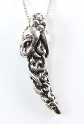 Tribal Python Snake Tooth Sterling Silver Pendant | eBay