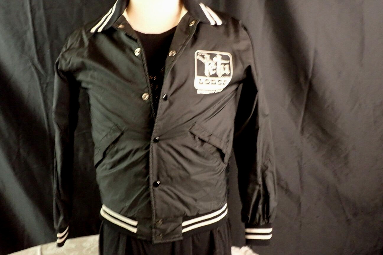 Vintage Sexton TeTu Lodge Canada Black Jacket 2 Pocke… - Gem