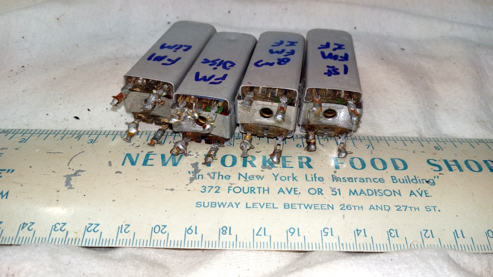4 Merit IF, Limiter, Discriminator Transformers for FM Tube Radio | eBay