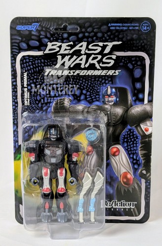 Beast Wars Transformers Super7 ReAction Optimus Primal Hyper Steel ...