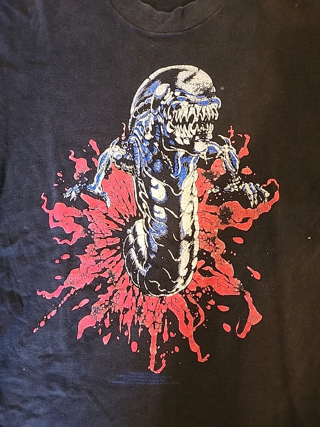 Aliens Comic Chestburster Vintage 1992 Tee Shirt Medi… - Gem