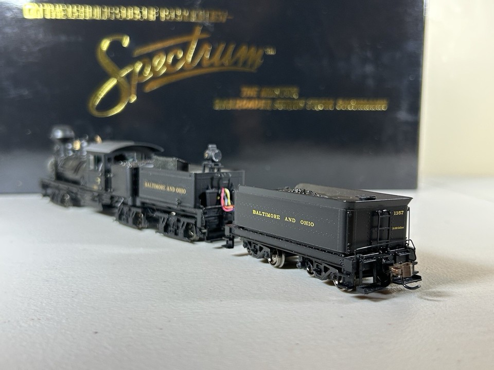 HO Spectrum DCC Sound Baltimore & Ohio Shay Steam Engine #7 | eBay