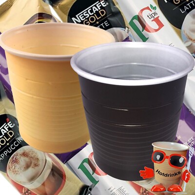 2 Sleeves (50 or 40 Cups) of 73mm/7oz In Cup Drinks for Vending- 35 ...