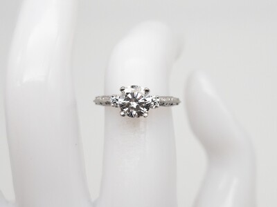 $10,000 TACORI 1.65ct Natural Si1 I Diamond Platinum Eternity Wedding ...