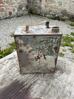 Vintage Shell Aviation Spirit Petrol Can | eBay UK