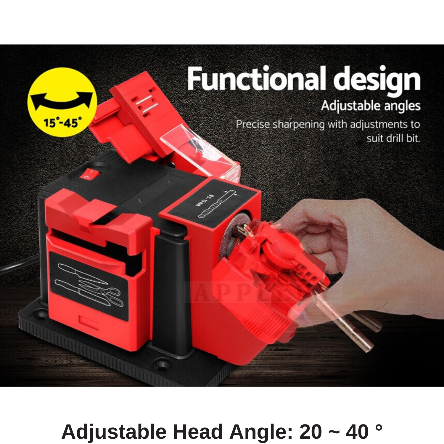 Electric Multi Function Sharpener Tool Drill Bit Knife Scissor Chisel Planer | eBay Australia