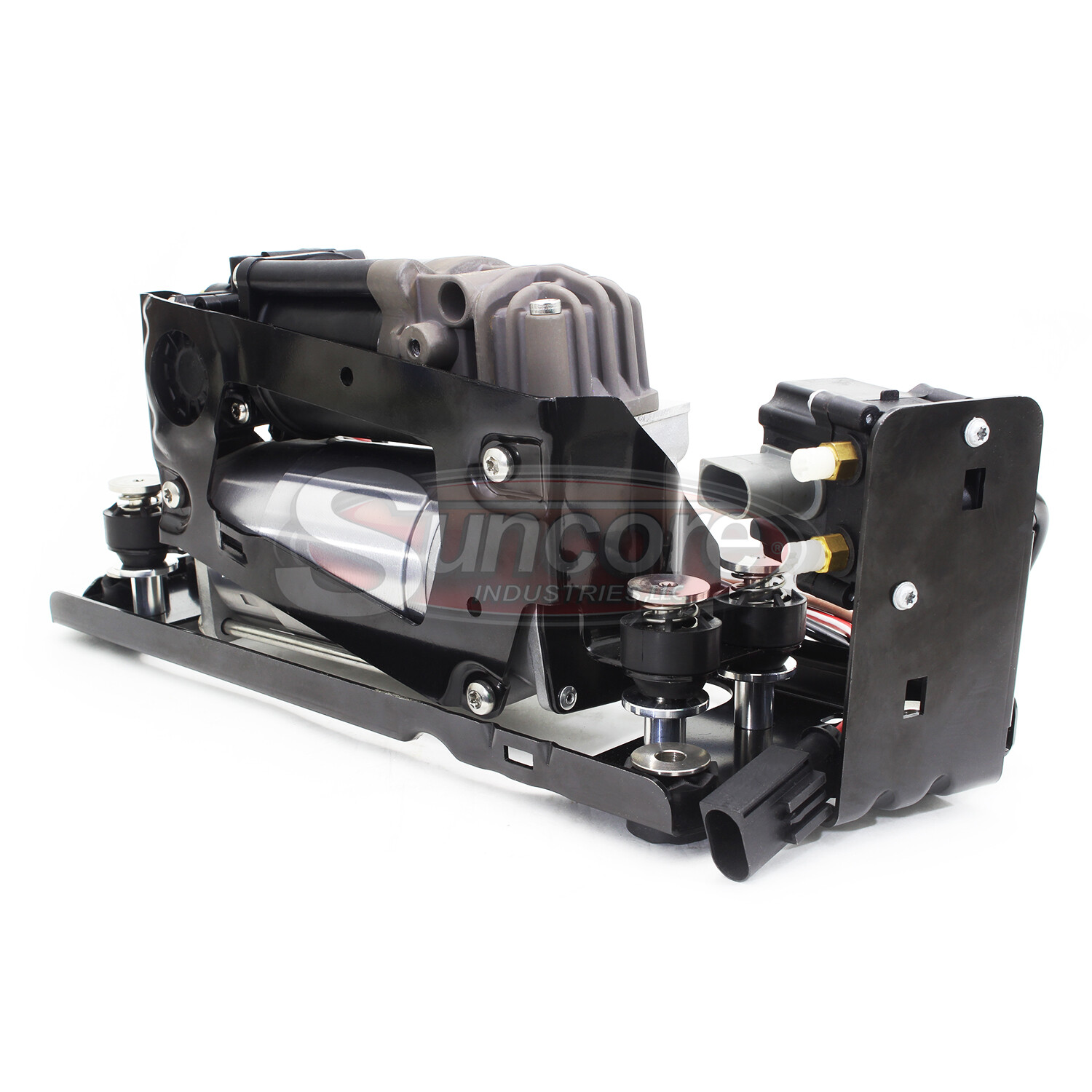 Air Suspension Compressor Assembled in Cage for 2009-2015 BMW 750Li | eBay