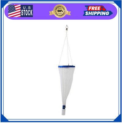 Plankton Net & Collection Vial - 35 Depth, 12 Diameter - Includes ...