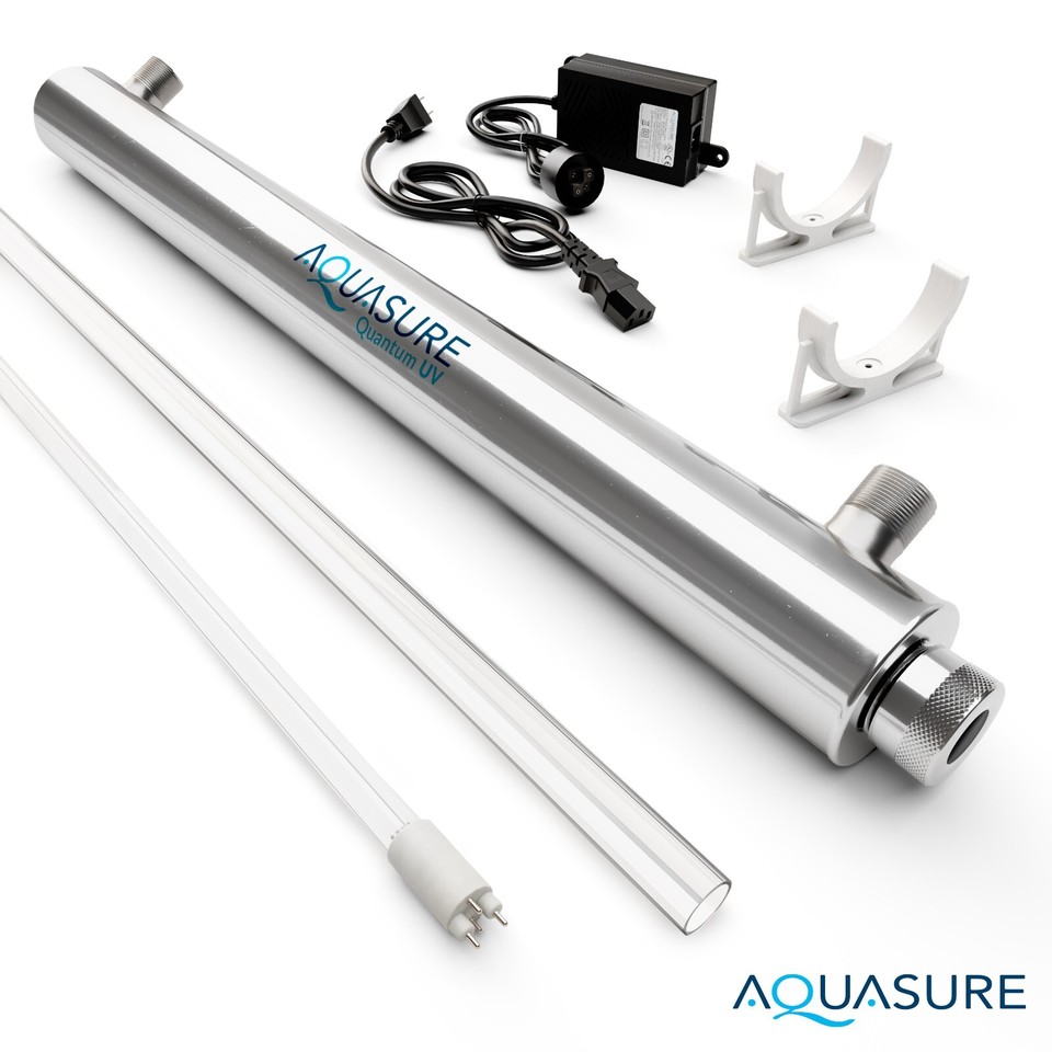 Aquasure 8 GPM Ultraviolet Light UV-C Water Sterilizer Filter System | eBay