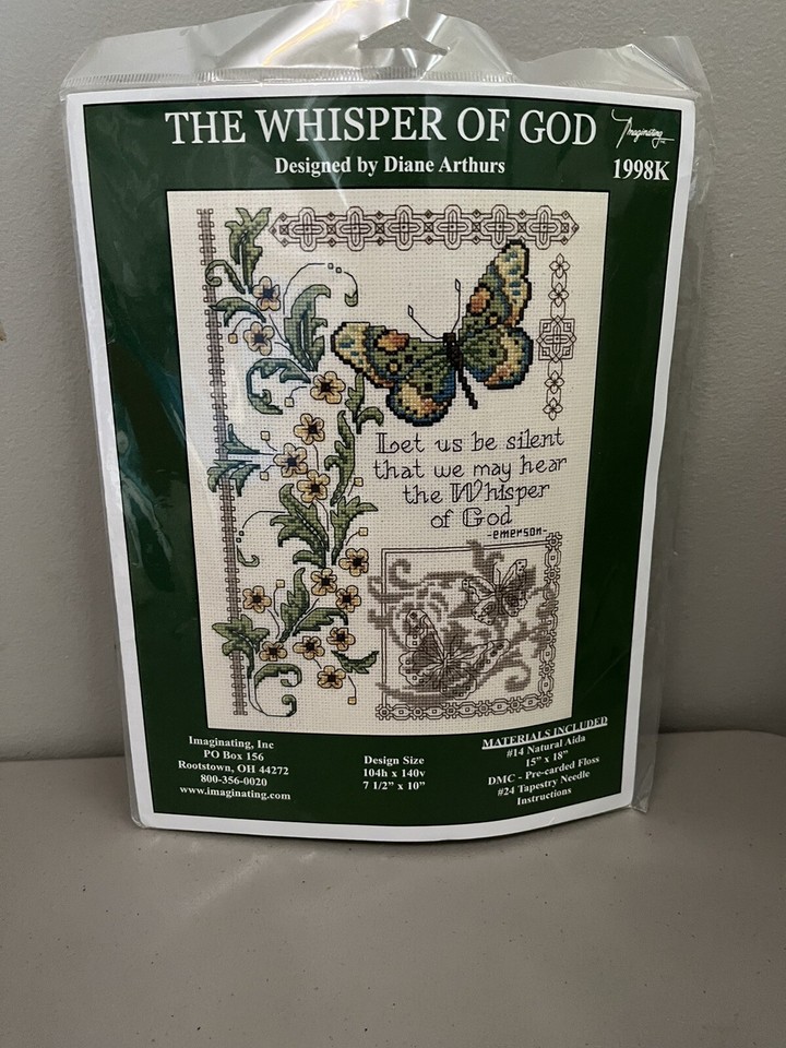 'The Whisper of God' Imaginating Cross Stitch Kit by Diane Arthurs ...